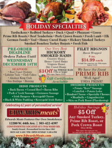 Welcome to Our Current Specials! - Edward Meats